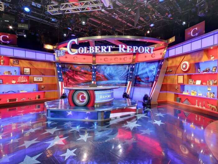 You Can Now Explore The Set Of 'The Colbert Report' With Google Street ...