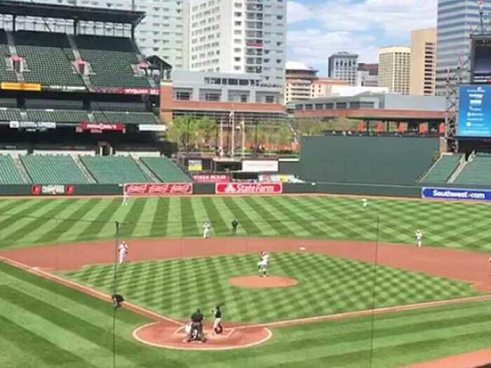 A good Vine of what the Orioles-White Sox empty stadium game sounds ...