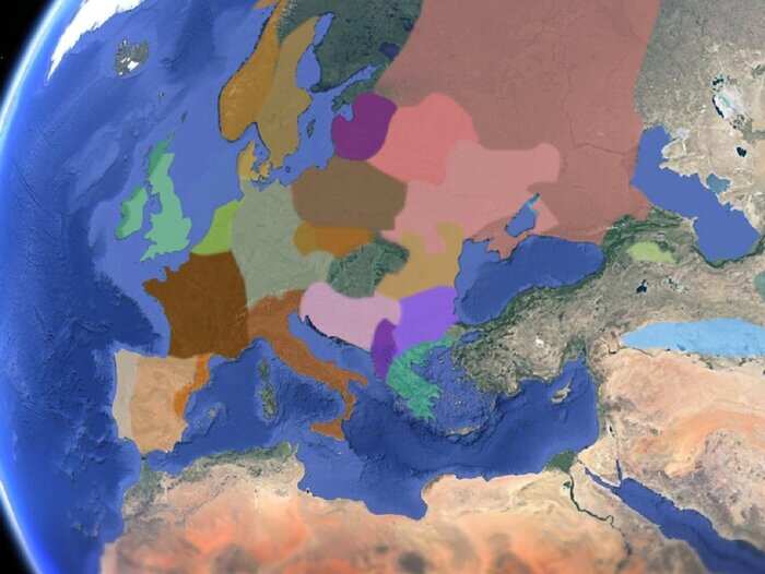 Animated map shows one theory for how language evolved across the world ...