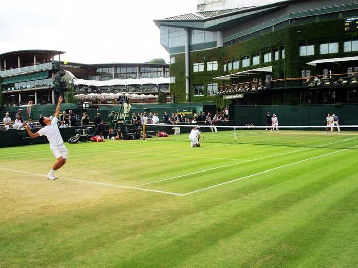 I went to Wimbledon, and it was unlike any sporting event I've ever ...