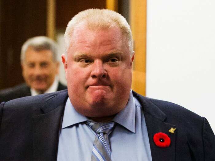 How crack-smoking mayor Rob Ford came to power Toronto | Business ...