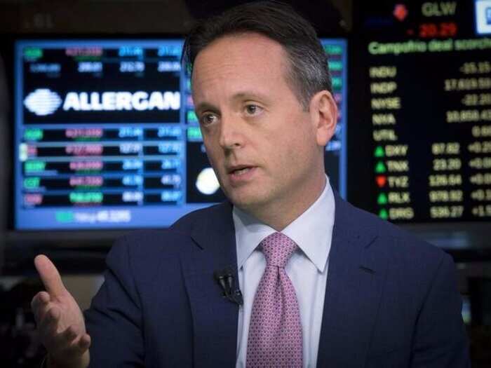 ALLERGAN CEO: The US is building a wall around itself, and making ...