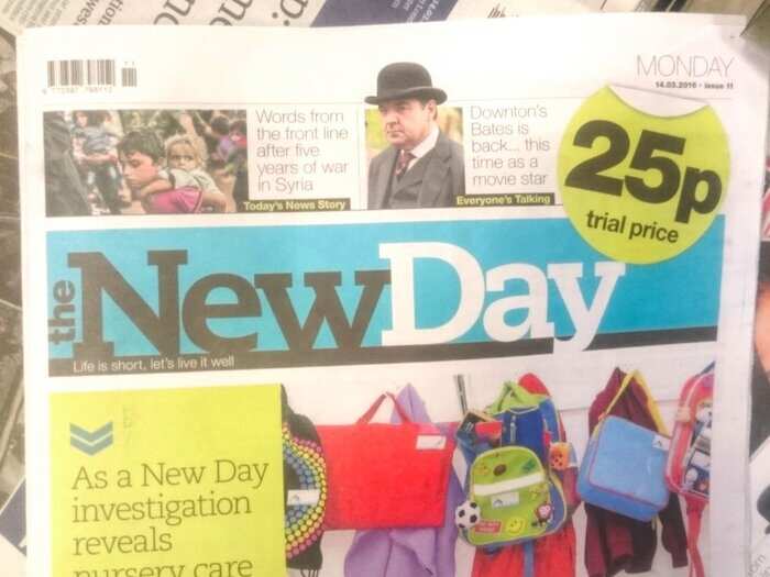 The UK's newest newspaper is closing after just 9 weeks