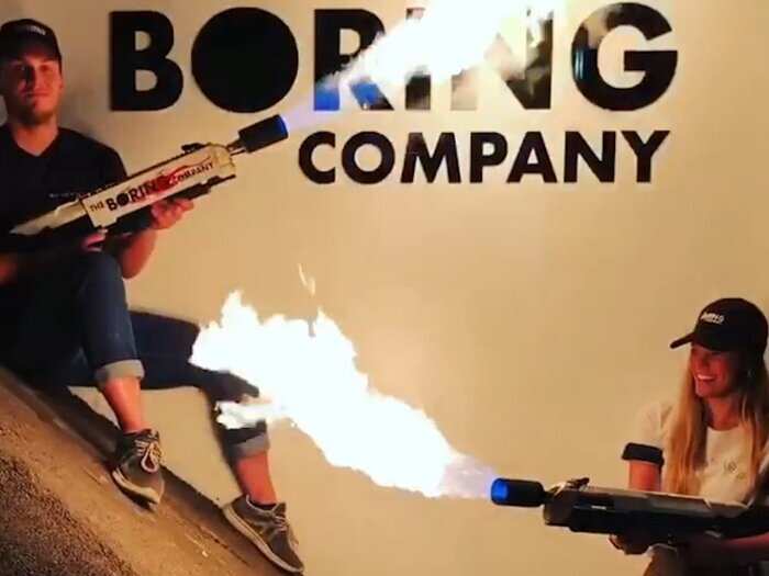 Elon Musks The Boring Company Sold Out Of These 500 Flamethrowers