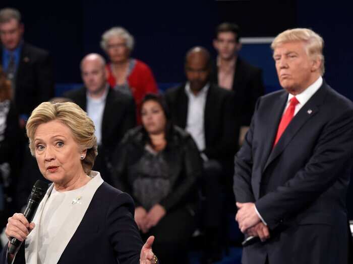Hillary Clinton isn't running for president, but Trump is still running ...