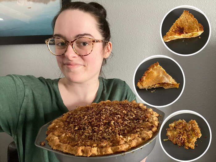 I made tried apple pie recipes from Gordon Ramsay, Ree Drummond, and ...