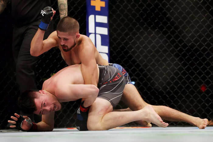 Ronnie Lawrence said after his epic UFC brawl with Leomana Martinez ...