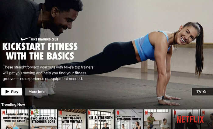 Netflix is now offering workout videos from Nike Training Club — just ...